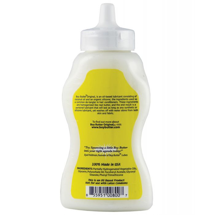 Boy Butter Churn Style - 9 oz Squeeze Bottle – Hella Raw