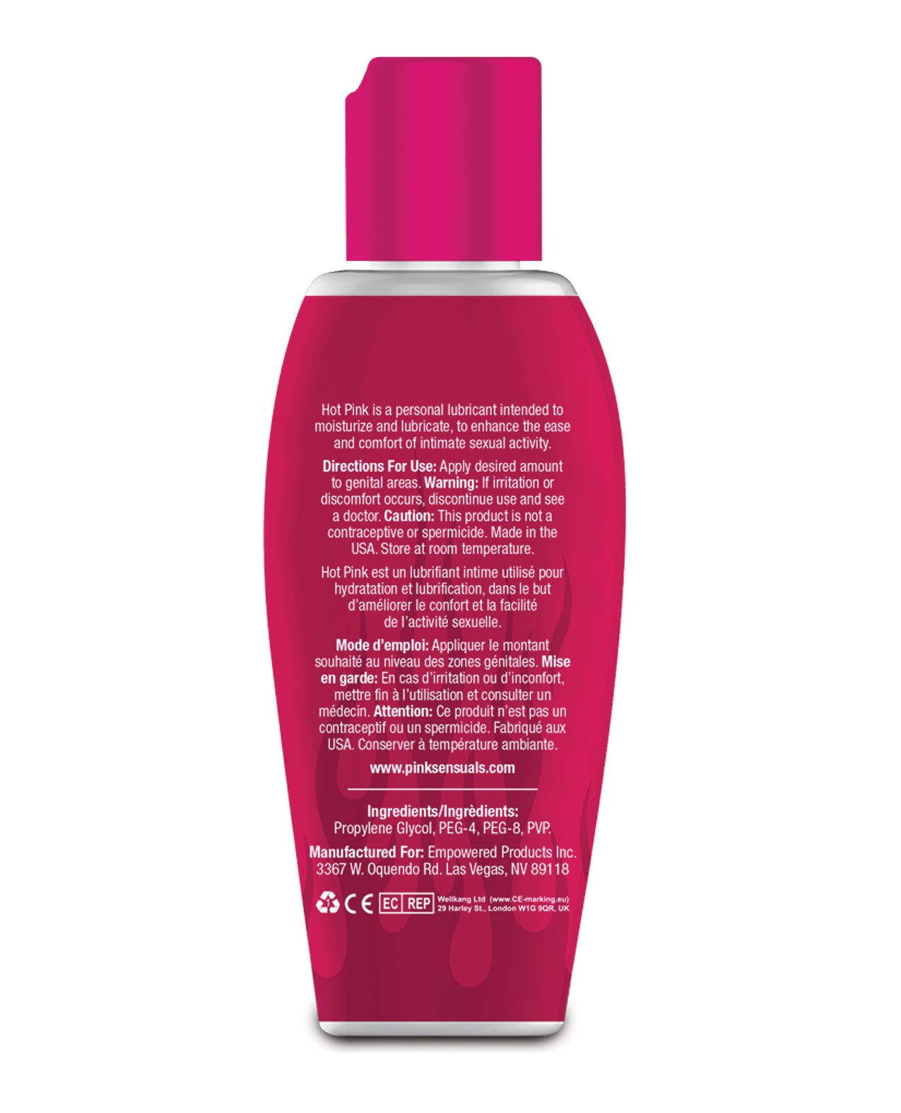 Hot Pink Lube - 2.8 oz Bottle – Hella Raw