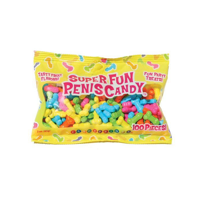 Super Fun Penis Candy - 100 Pcs Per 3 oz Bag – Hella Raw