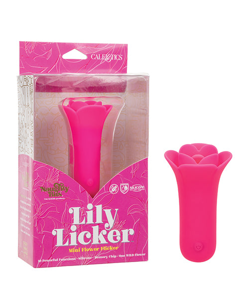 Naughty Bits Lily Licker Mini Flower Flicker - Pink – Hella Raw