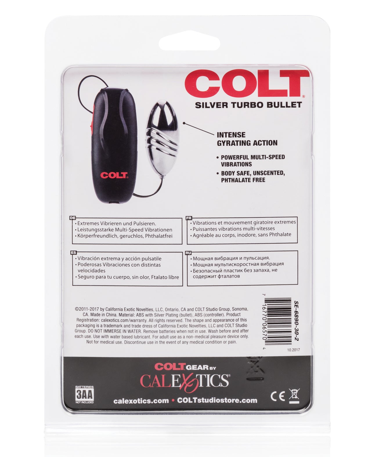 COLT Turbo Bullet - Silver – Hella Raw