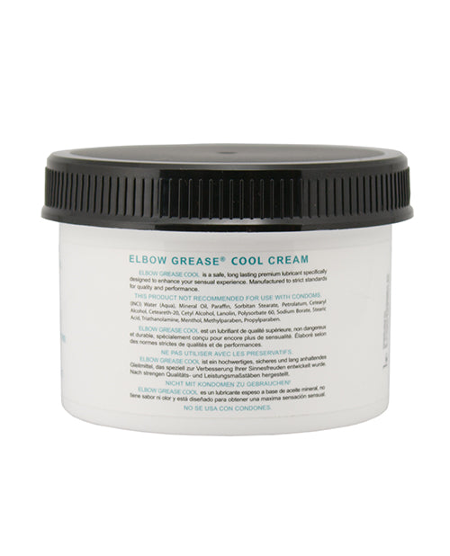Elbow Grease Cool Cream - 9 oz jar – Hella Raw